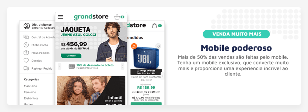 Tema Grand Store Trend para Loja Integrada - Groomb